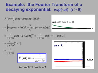 Optics Fourier Transform I | PPT