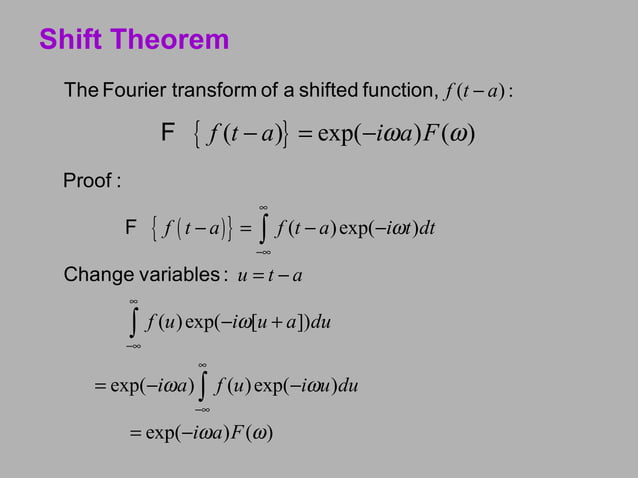 Optics Fourier Transform Ii | PPT