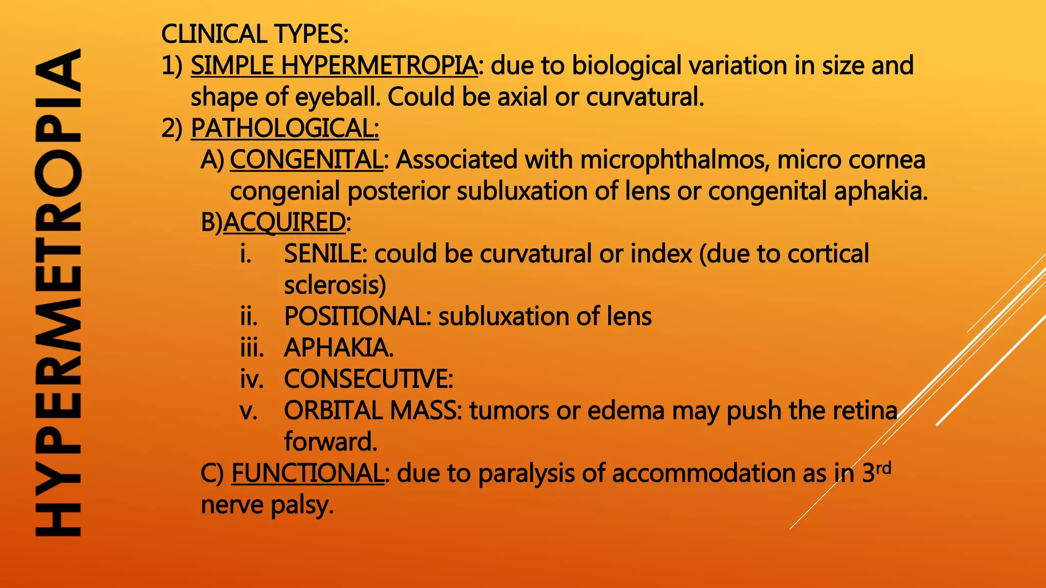 Optics of ametropia | PPTX