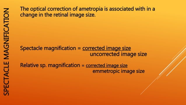 Optics of ametropia | PPTX