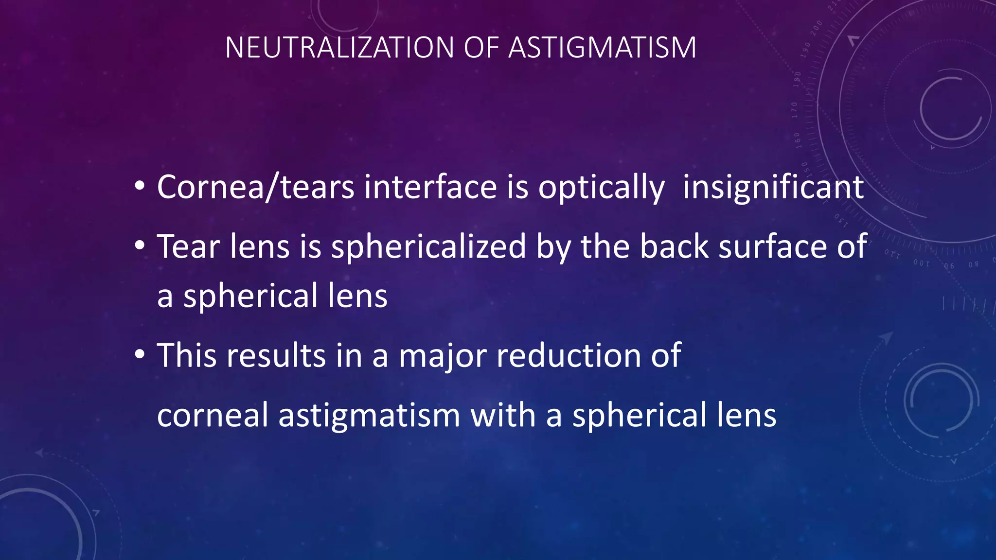 OPTICS OF CONTACT LENSES | PPTX
