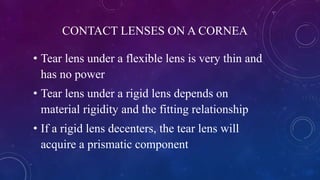 OPTICS OF CONTACT LENSES | PPTX