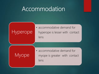 Optics of contact lens and nomenclature copy [repaired] (1) | PPTX
