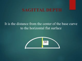 Optics of contact lens and nomenclature copy [repaired] (1) | PPTX
