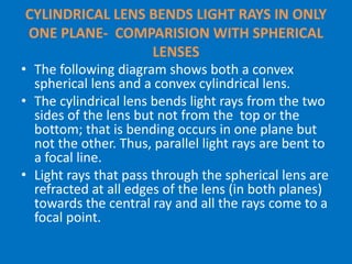 Optics of eyes | PPTX