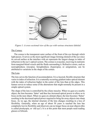 Optics of human eye By Dr.Ihsan Ali BAZIRGAN | PDF