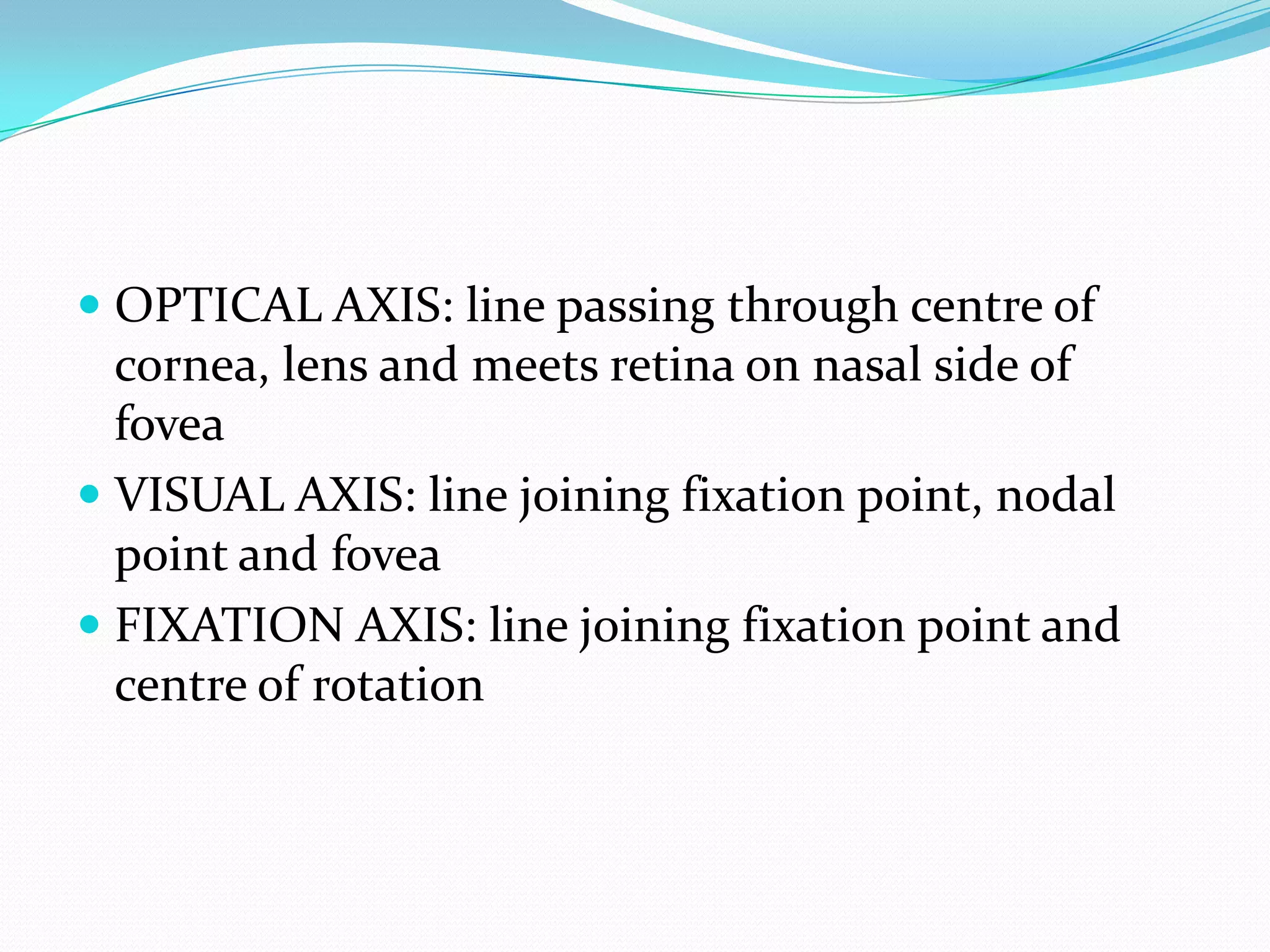 Optics of human eye & refractive errors | PPTX