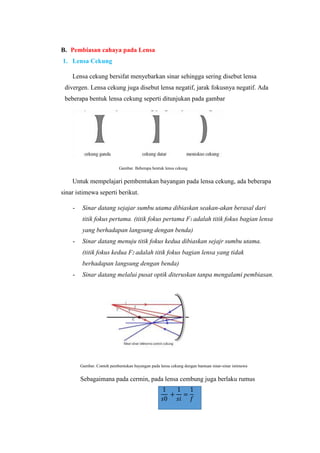 Optika geometri | DOCX