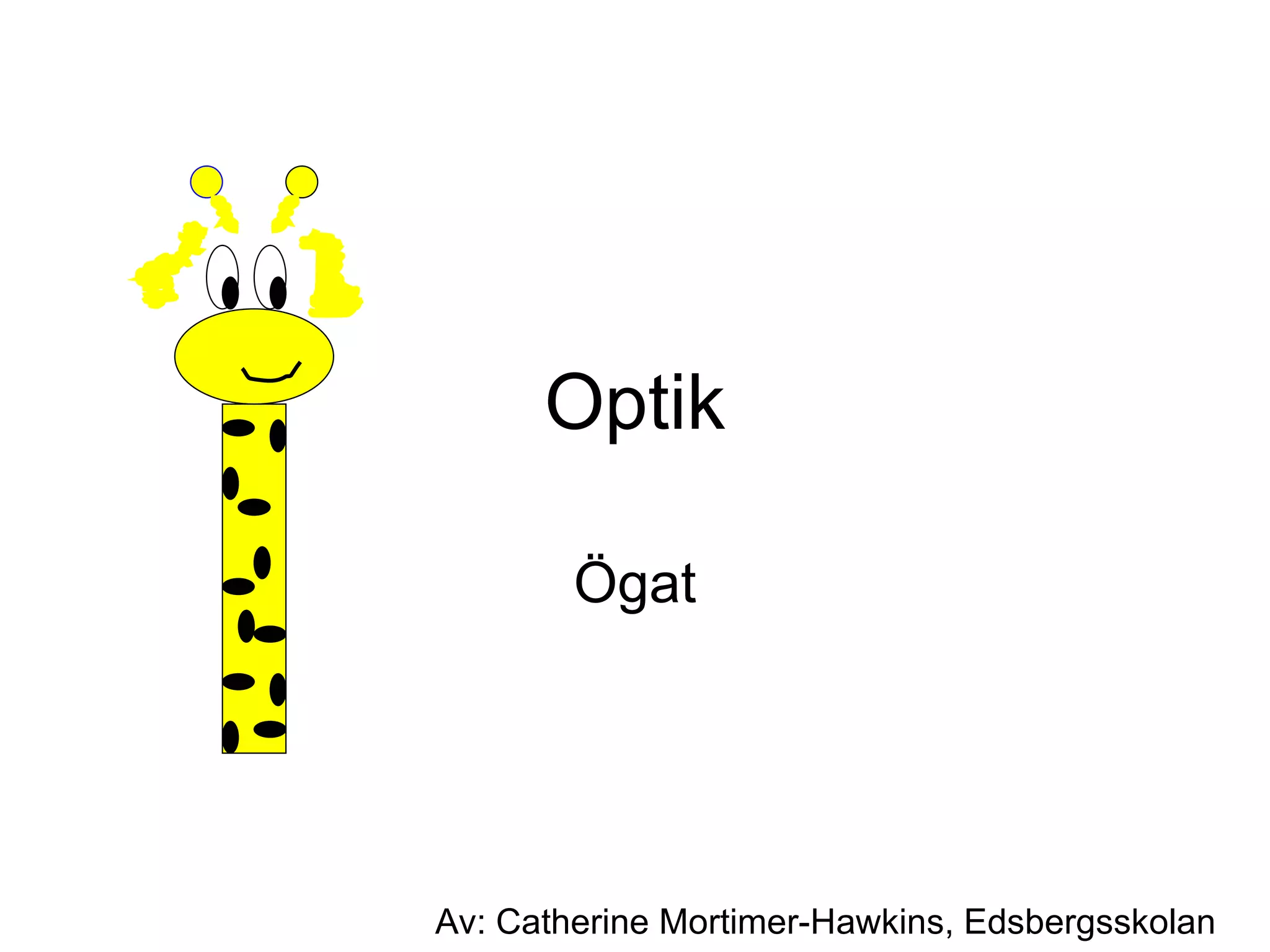 Optik ögat pp | PPT