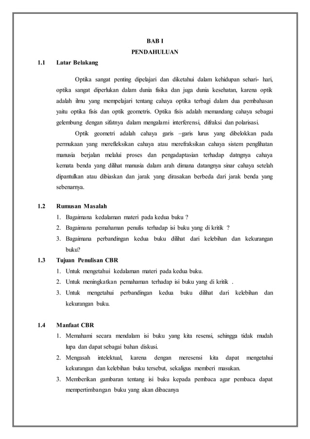 Optik geometri | DOCX