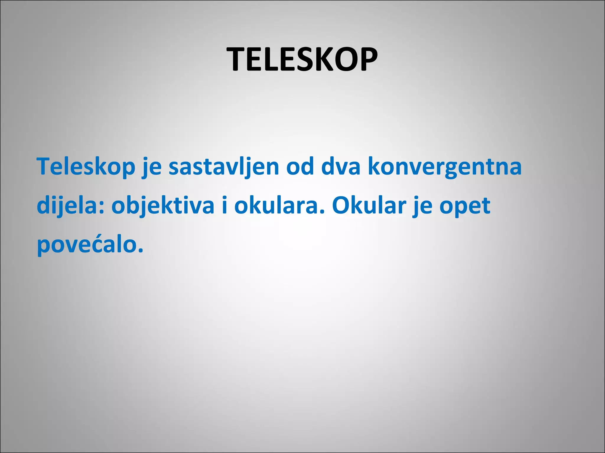 Optički instrumenti 14 | PPT