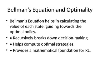 Optimability_in_RL In Reinforcement Learning | PPT