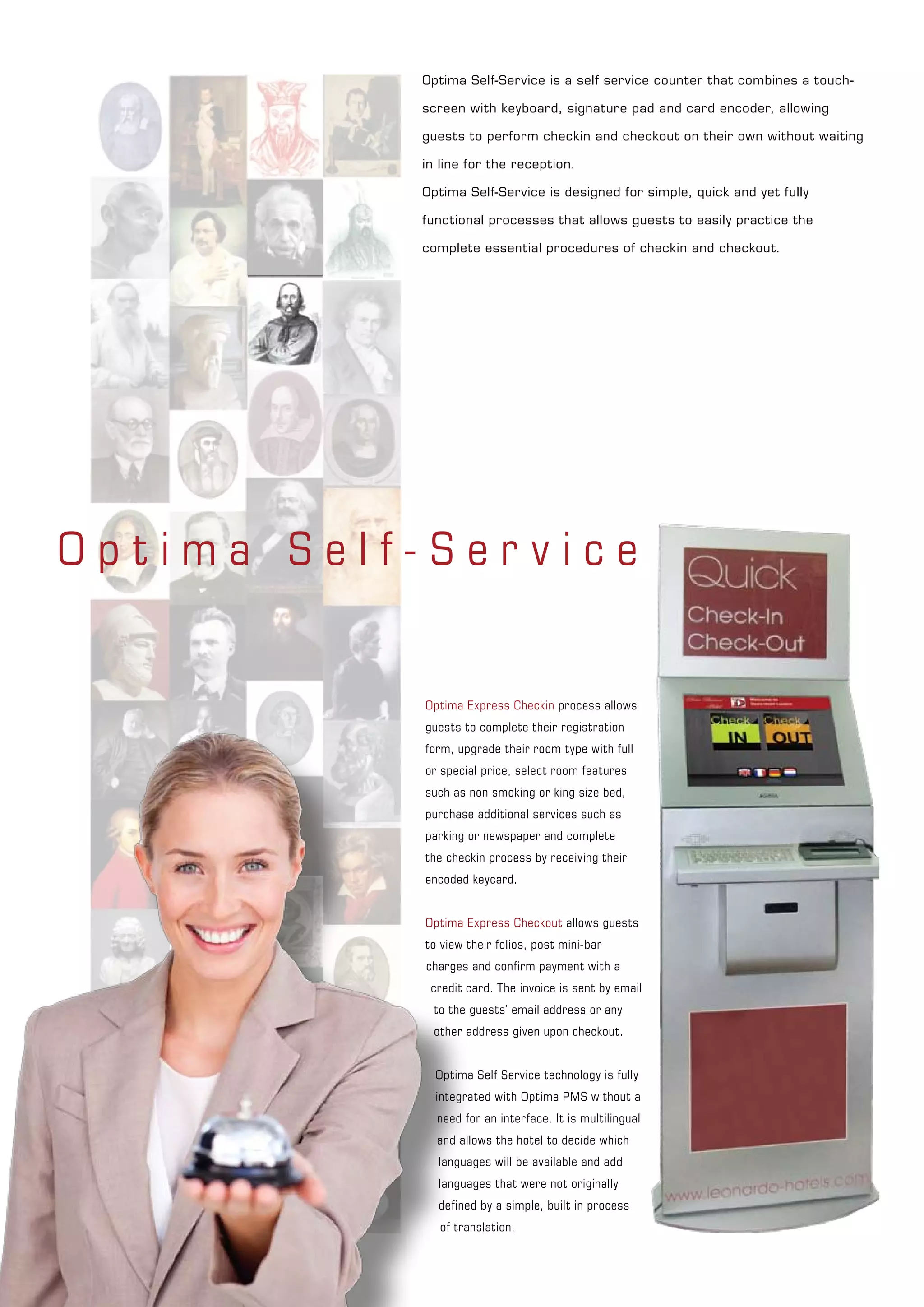 Optima Hotel Mgmt Solutions PMS, POS, GOC, all you need! | PDF