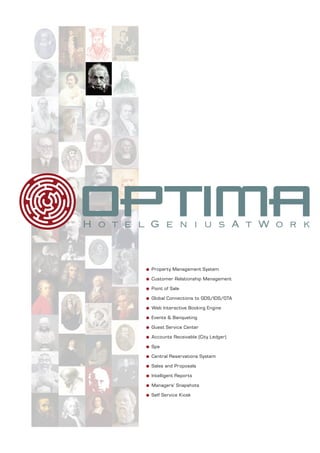Optima Hotel Mgmt Solutions PMS, POS, GOC, all you need! | PDF