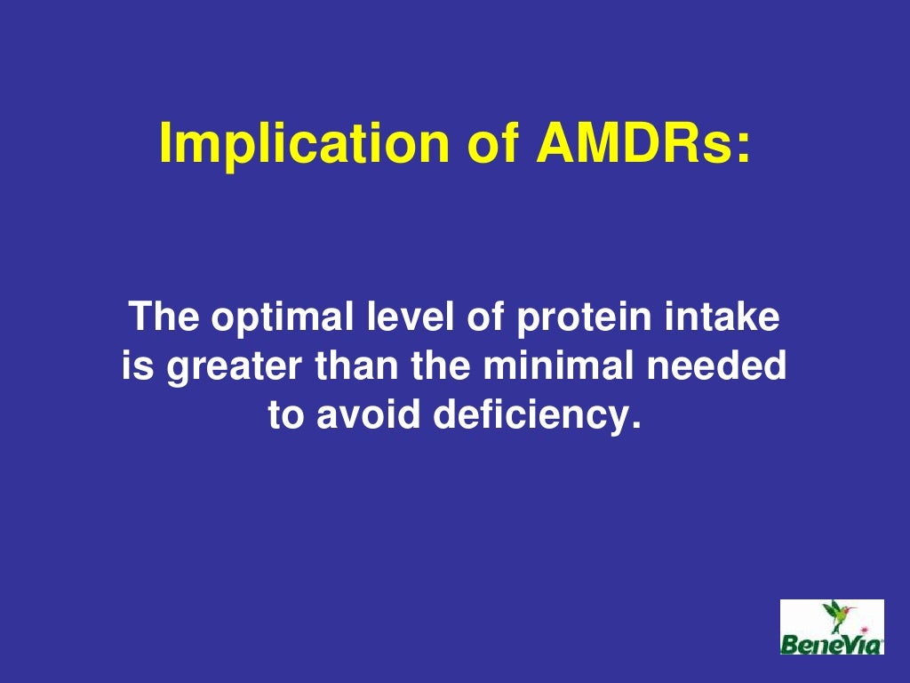 Optimal Protein Intake & The Recommended Daily Allowance (RDA)