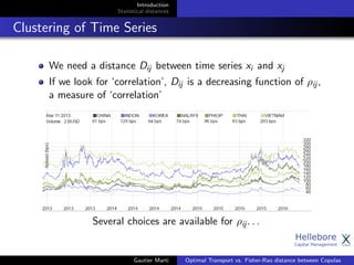 Optimal Transport vs. Fisher-Rao distance between Copulas | PDF | Physics | Science