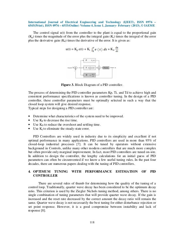 Optimal tuning of pid power system stabilizer in simulink environment