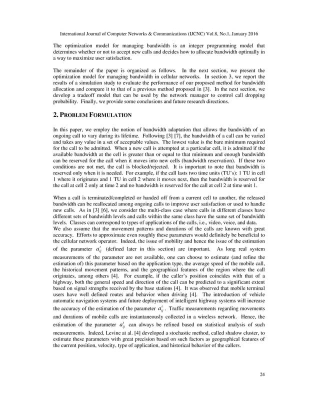 Optimal bandwidth allocation with | PDF