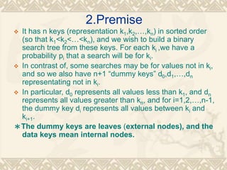 OptimalBinarySearchTree.ppt