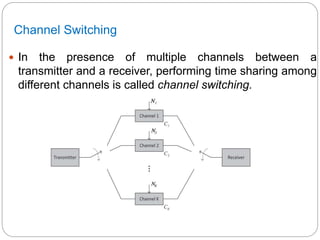 Optimal channel switching over gaussian channels under average power ...