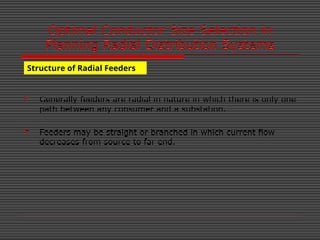 Optimal Conductor Size Selection in Radial Distribution Systems.ppt