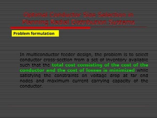 Optimal Conductor Size Selection in Radial Distribution Systems.ppt