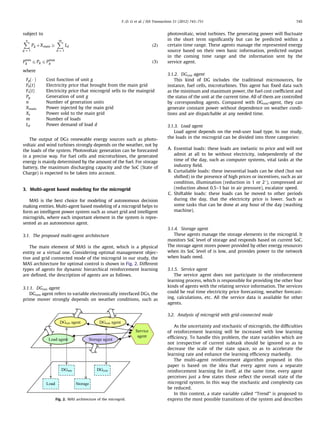 Optimal control in microgrid using multi agent reinforcement learning | PDF