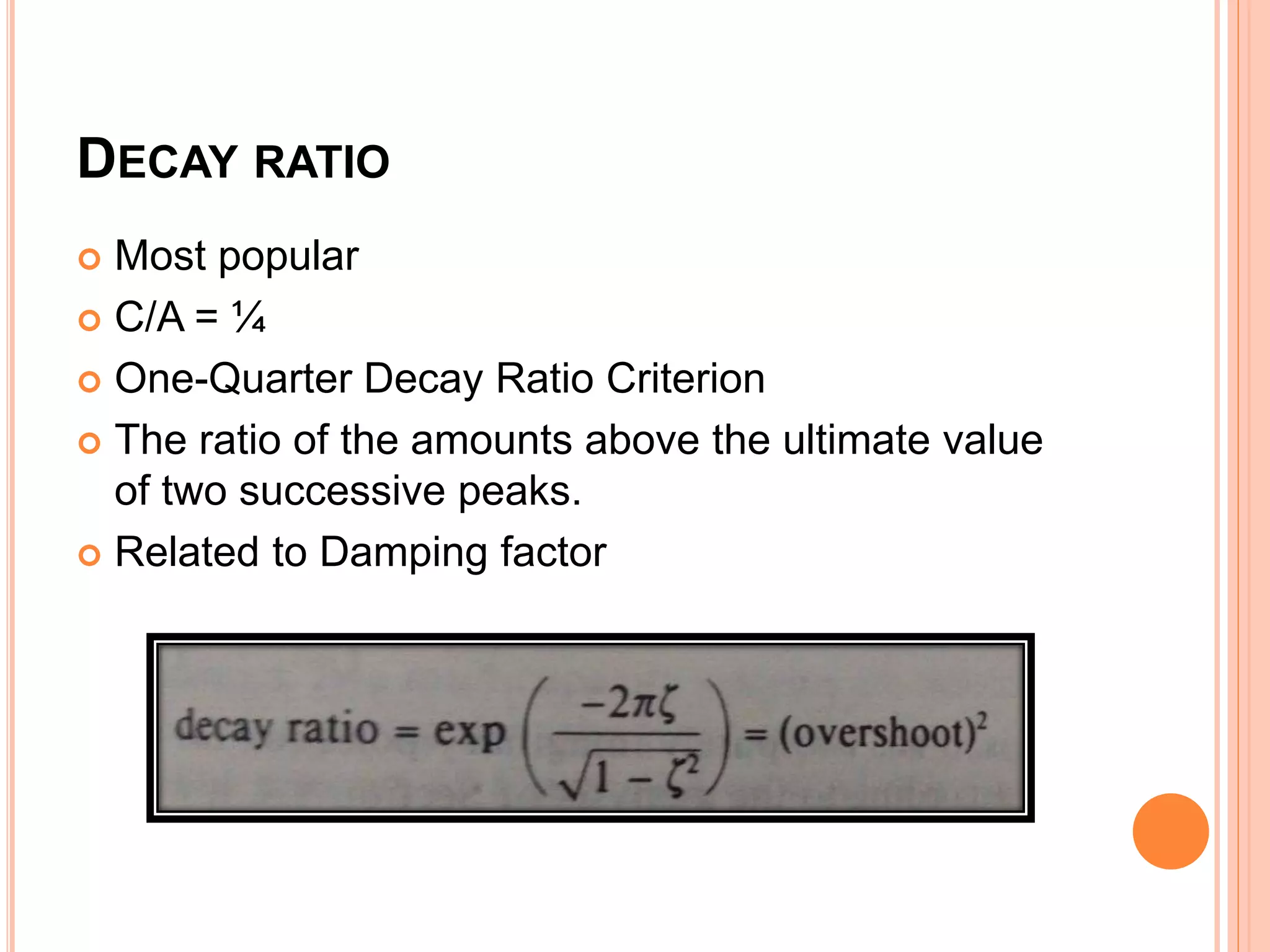 Optimal controller settings | PPTX