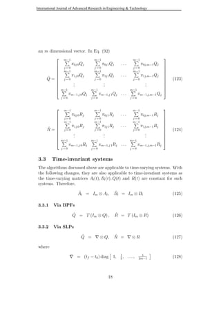 Optimal control of multi delay systems via orthogonal functions | PDF