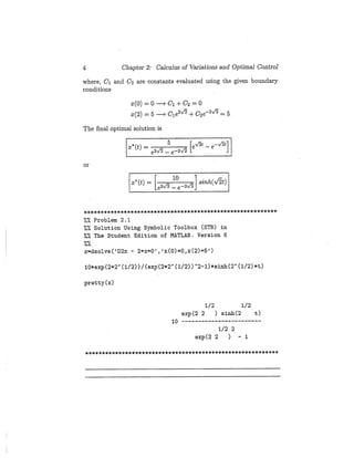 Optimal Control Systems: Solutions for Problems (1st Edition Subbaram ...