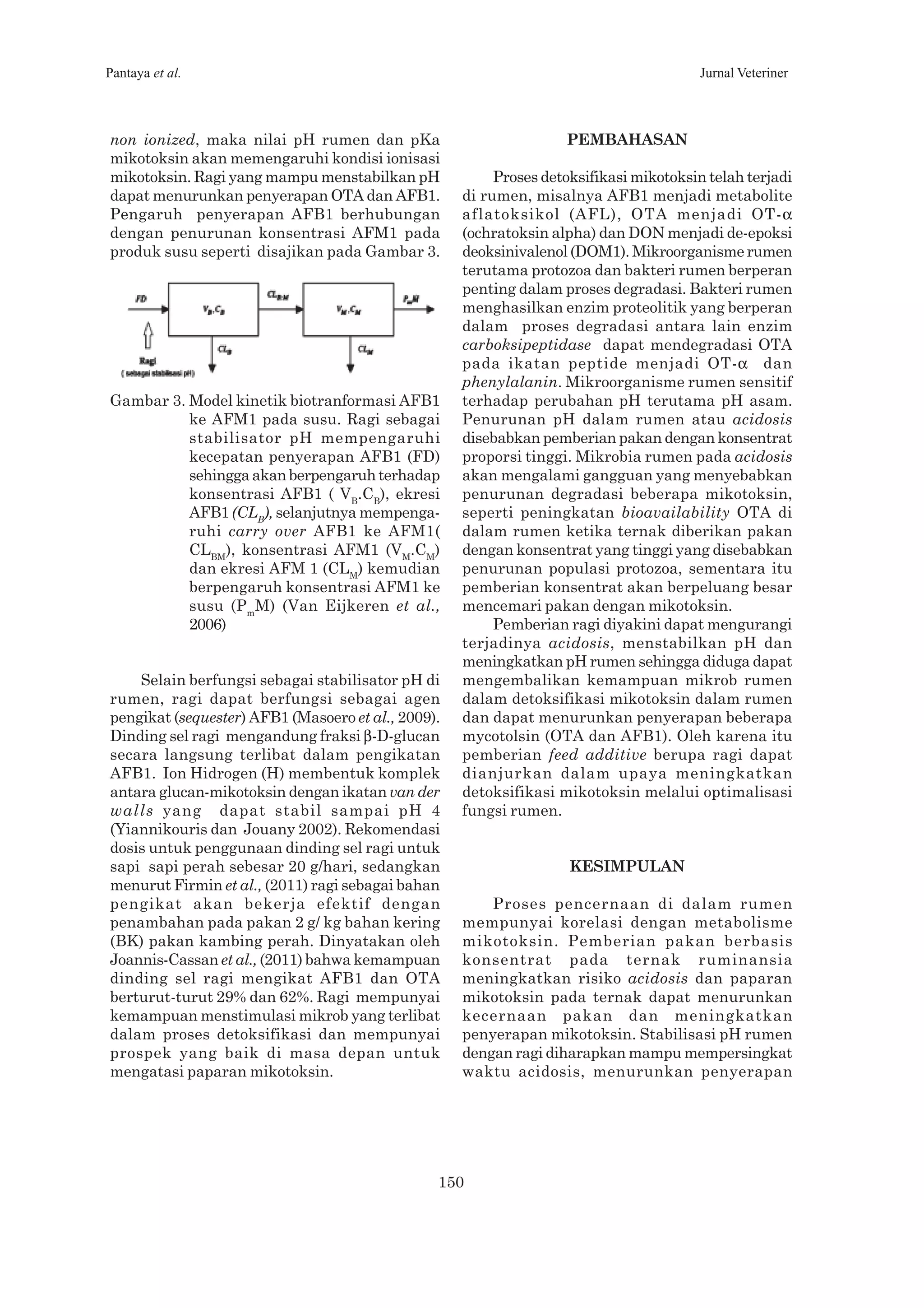 Optimalisasi fugsi rumen dengan pemberian ragi | PDF