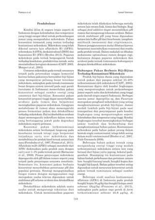 Optimalisasi fugsi rumen dengan pemberian ragi | PDF