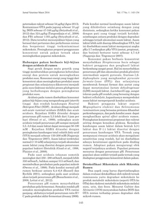 Optimalisasi fugsi rumen dengan pemberian ragi | PDF