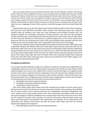 Optimalisasi proses produksi | DOCX