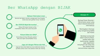 Optimalisasi WhatsApp | PPT