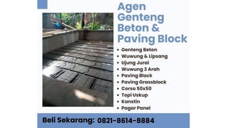 Jarak Reng Ideal, Atap Flat Beton Lebih Kuat! | PPT