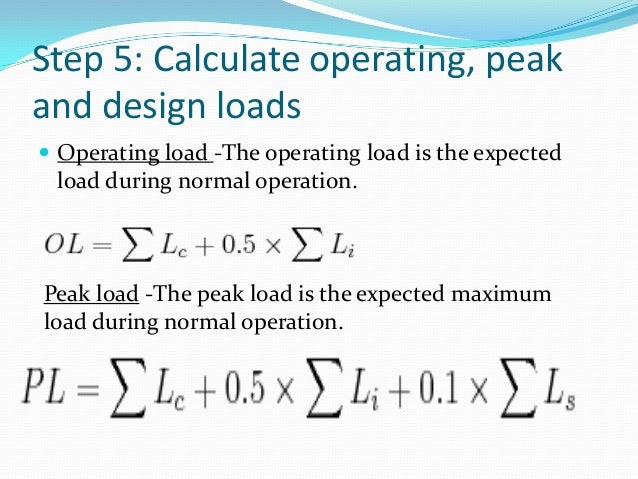 Optimal Load Scheduling