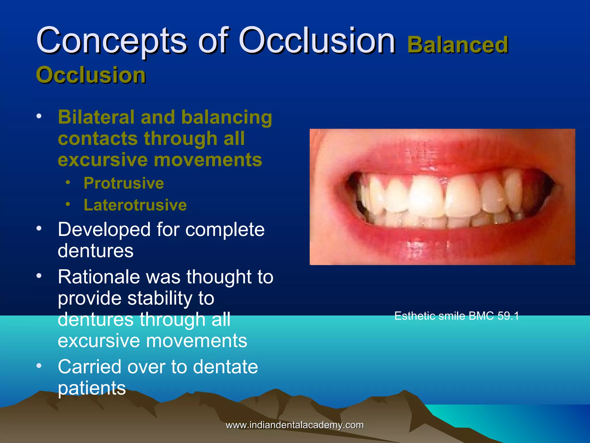 Optimal occlusion and muscles of mastication (2) /certified fixed ...