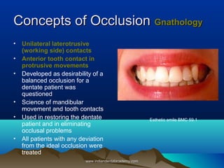 Optimal occlusion and muscles of mastication (2) /certified fixed ...