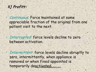 Optimal orthodontic force /certified fixed orthodontic courses by ...