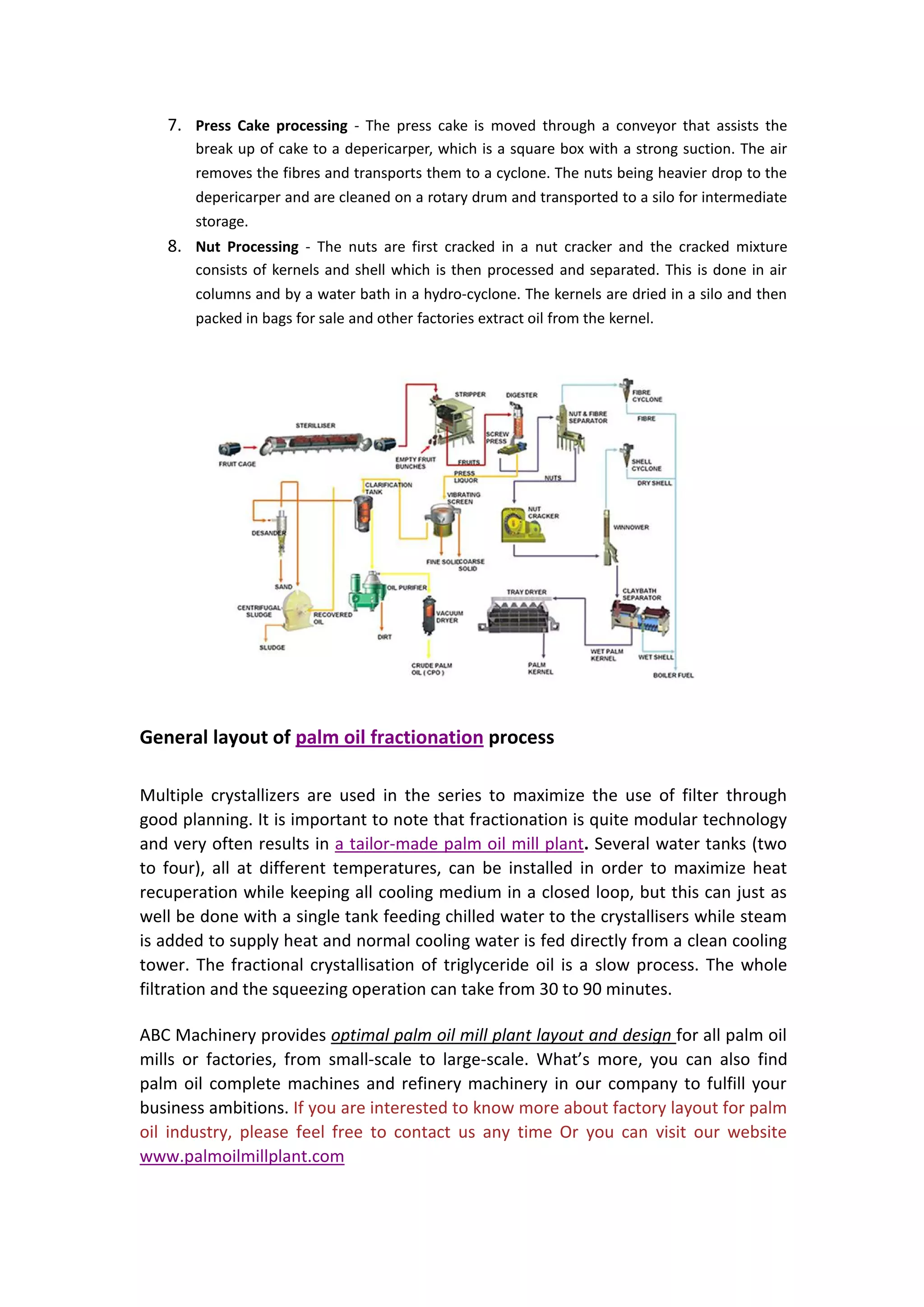 Optimal palm oil mill plant layout | PDF