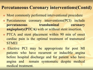 Optimal PCI in Coronary artery diseases PPT | PDF
