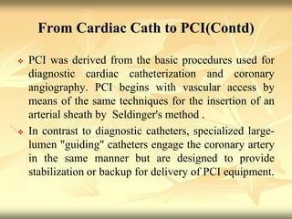 Optimal PCI in Coronary artery diseases PPT | PDF
