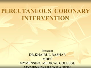 Optimal PCI in Coronary artery diseases PPT | PDF