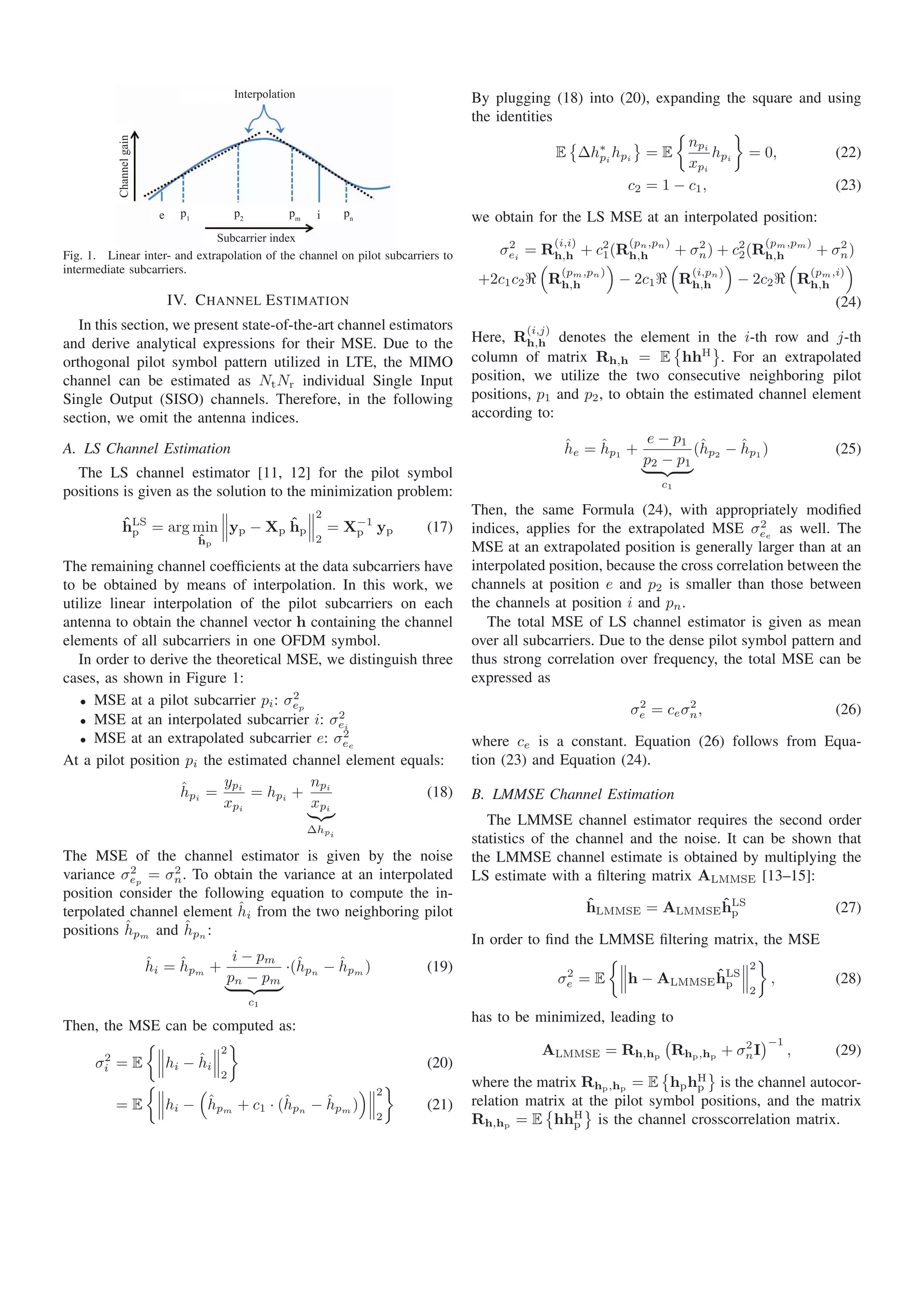 Optimal pilot symbol power allocation in lte | PDF
