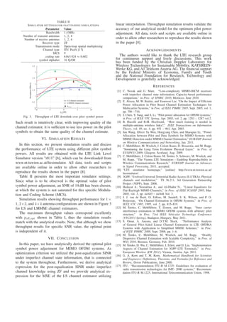 Optimal pilot symbol power allocation in lte | PDF