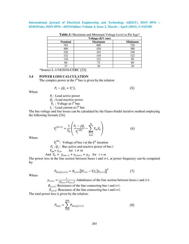 Optimal placement and sizing of ht shunt capacitors for transmission loss minimization | PDF