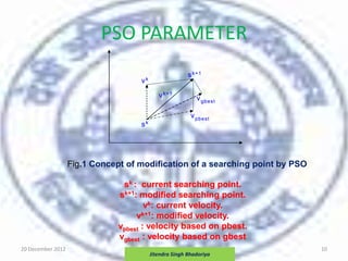 Optimal placement and sizing of multi dg using pso | PPTX