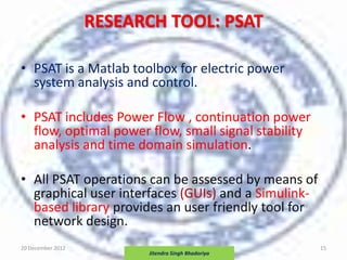 Optimal placement and sizing of multi dg using pso | PPTX