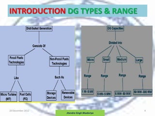 Optimal placement and sizing of multi dg using pso | PPTX